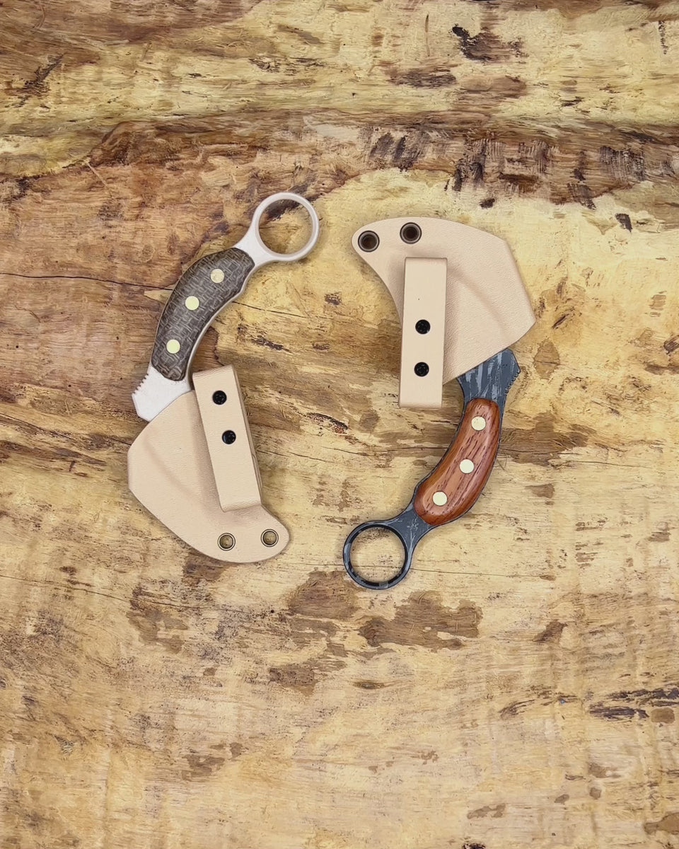 Bone Karambit Knife (various options) – Bone Tactical LLC