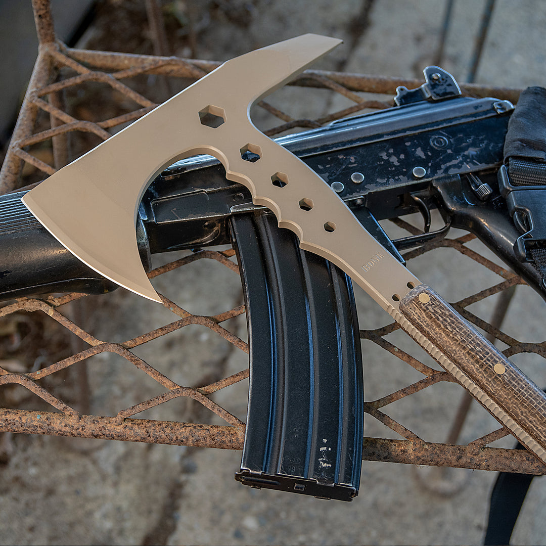 Bone Breacher (tomahawk with various options) – Bone Tactical LLC