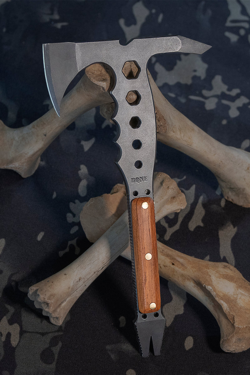 Bone Hawk (tomahawk with various options) – Bone Tactical LLC